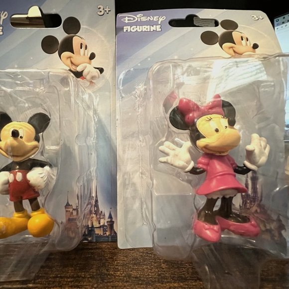 Disney | Toys | Mickey Minnie Mouse Collectors Walt Disney Figurines ...